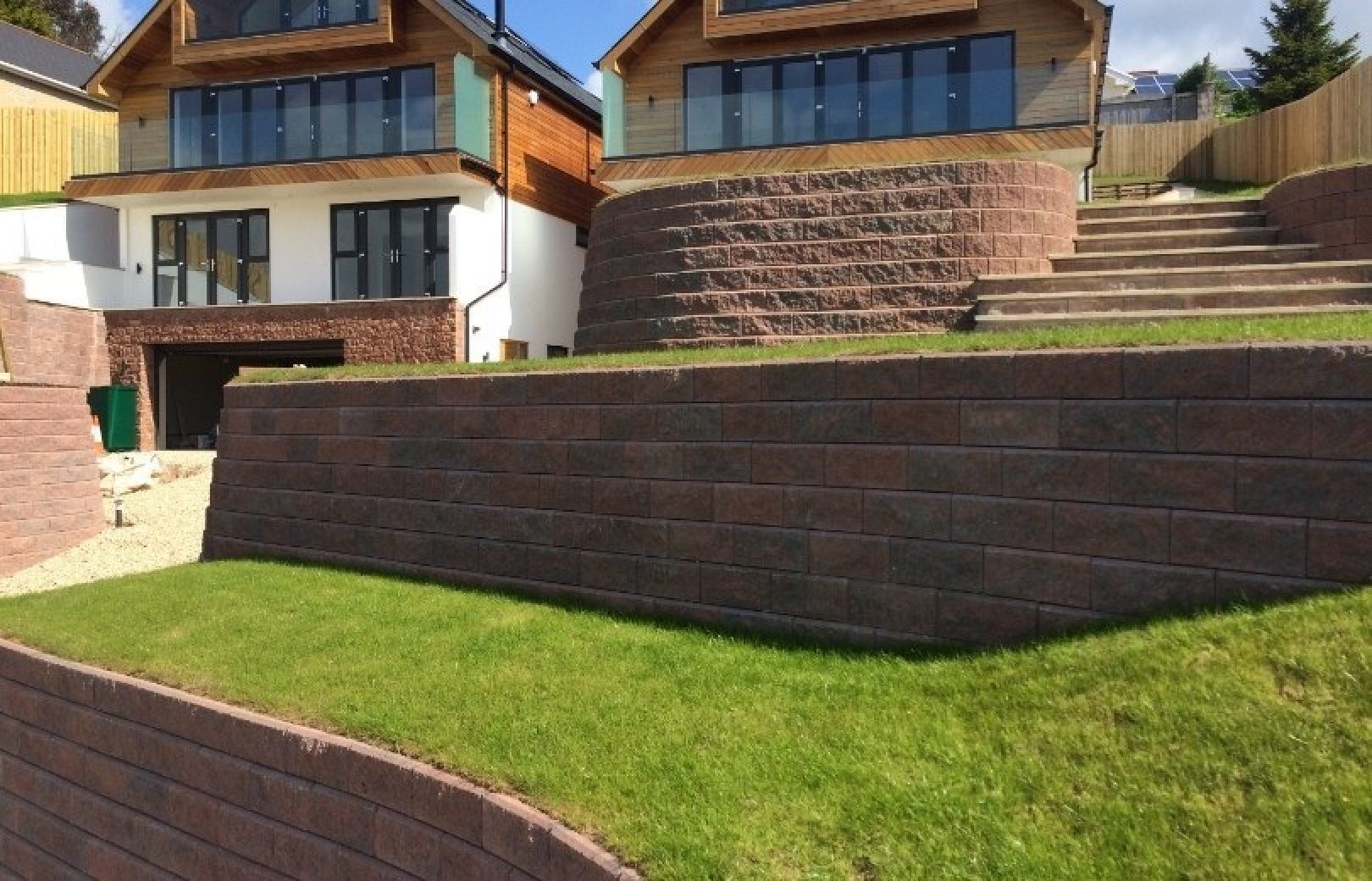 Why Use Terraced Retaining Walls Guide | Colinwell Masonry