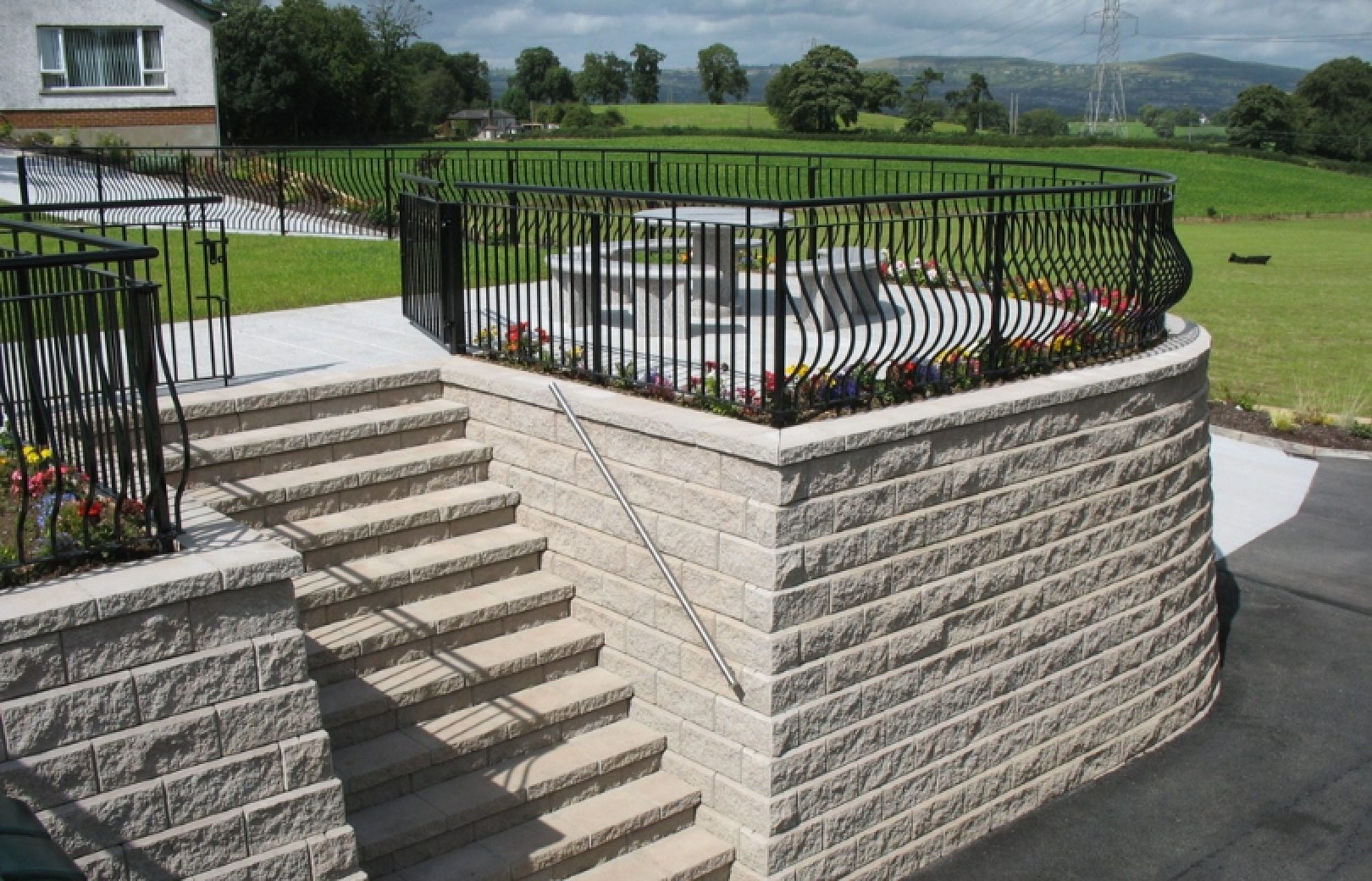 Mastering Allan Block Steps | Colinwell Masonry